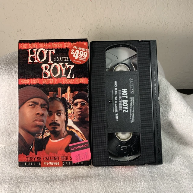 HOT BOYZ [VHS 2000] Snoop Dogg Silkk The Shocker Mystikal Master P ...