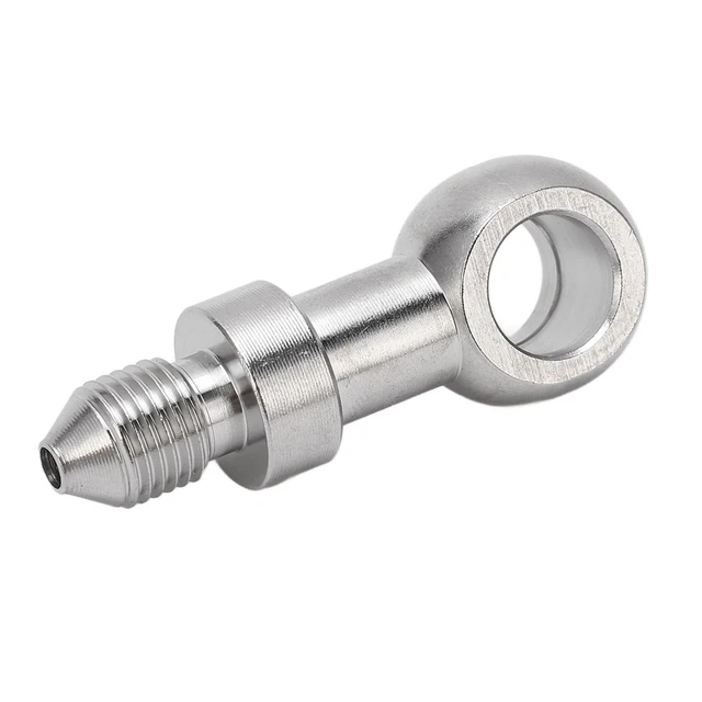 FBM 3/8IN BRAKE Banjo Fitting 10mm Inner Diameter Stainless Steel Hose ...