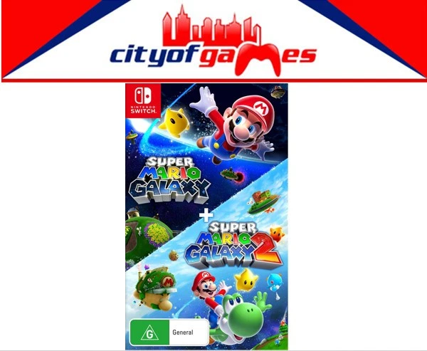 SUPER MARIO GALAXY + Super Mario Galaxy 2 Nintendo Switch 2 New And ...