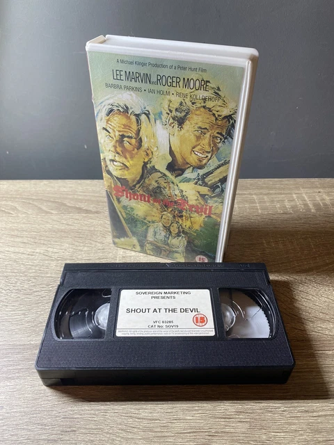 SHOUT AT THE Devil - Lee Marvin (1976, 15) PAL VHS Video Tape ...