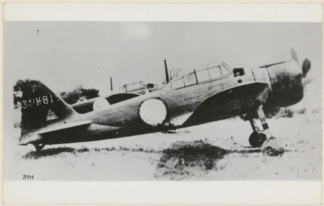MITSUBISHI A6M ZERO-SEN a Japanese monoplane fighter 1940 AVIATION OLD ...