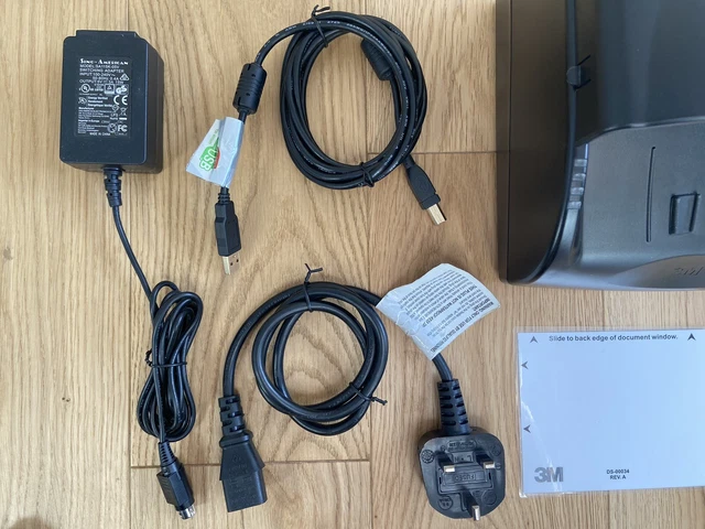 3M GEMALTO AT9000 MK2 REV C Full Page Passport Document Scanner With UV ...