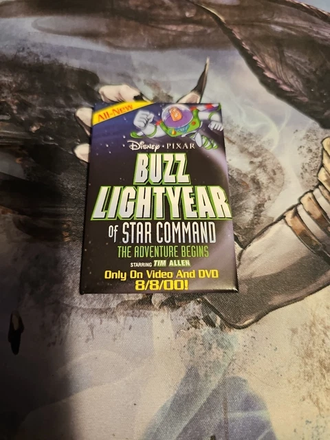 DISNEY PIXAR BUZZ Lightyear Of Star Command The Adventure Begins Pin ...