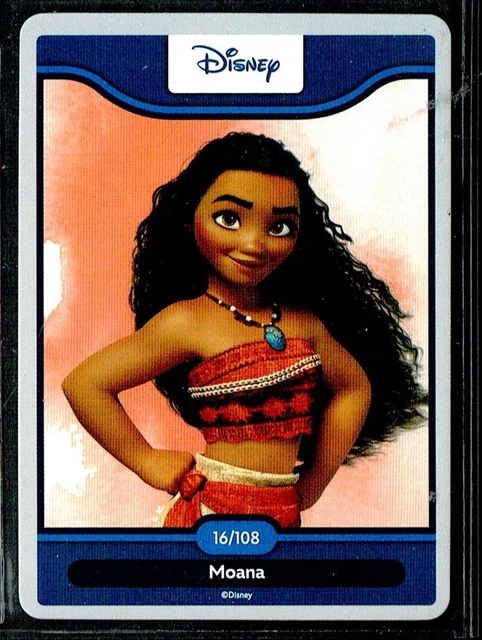 WOOLWORTH DISNEY.WORLDS OF Wonder Cards 2024.Disney.16/108.Moana.as Is ...