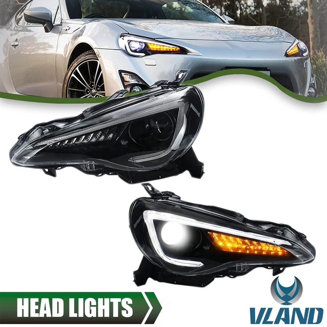 VLAND LED SCHEINWERFER für Toyota GT86 12-20 Scion FR-S 13-16 Subaru BRZ 2013-20 EUR 386,10 ...