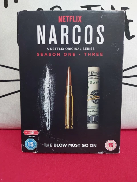 NARCOS - SEASON One to Three - DVD Box Set - R2 £21.50 - PicClick UK
