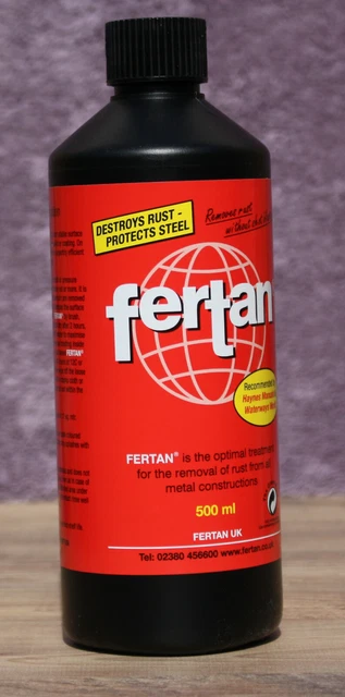 FERTAN RUST CONVERTER 500ml £19.96 - PicClick UK