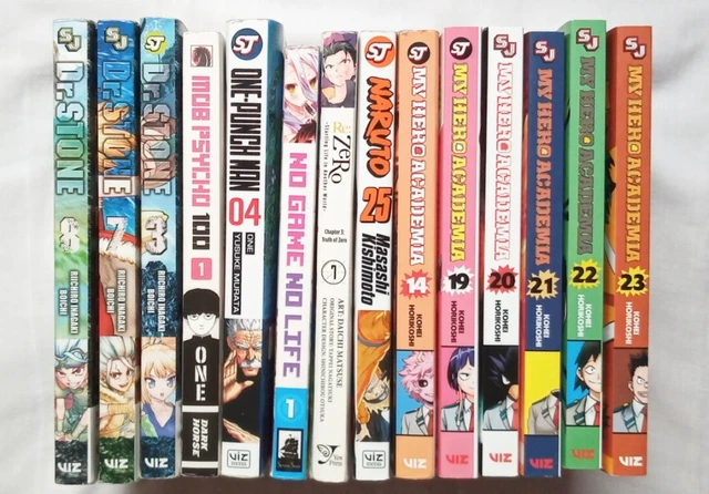 MANGA MHA|DR.STONE|MOB PSYCHO|ONE Punch Man|No Game No Life|Re:Zero ...