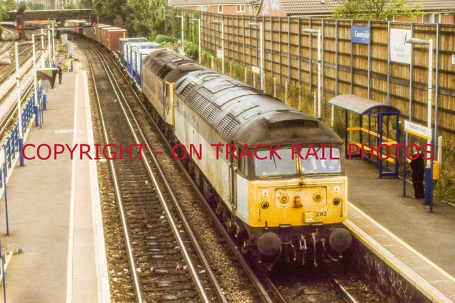 UK RAILWAY PHOTOGRAPH Of Class 47 47292. Rm47-664 £1.70 - PicClick UK