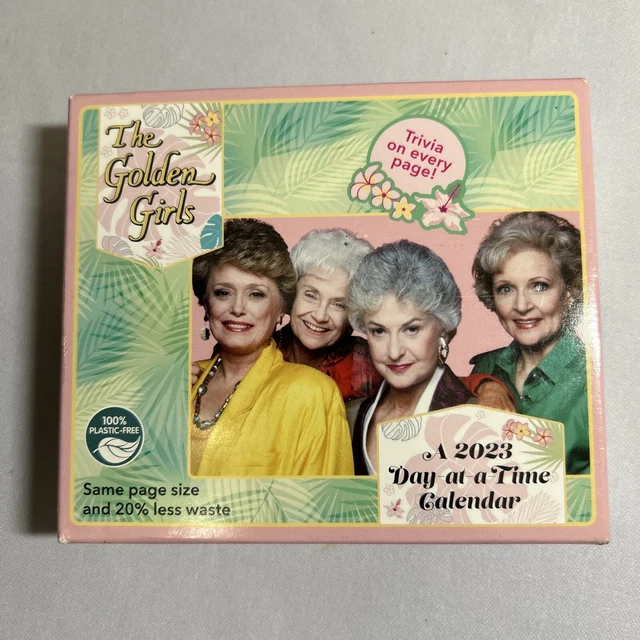 2023 GOLDEN GIRLS Day-at-a-Time Box Calendar Trends International £9.65 ...
