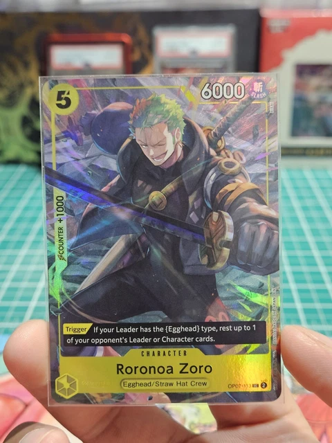 ONE PIECE RORONOA Zoro OP07-113 Illustration Box Vol. 3 Promo Nm $5.44 ...