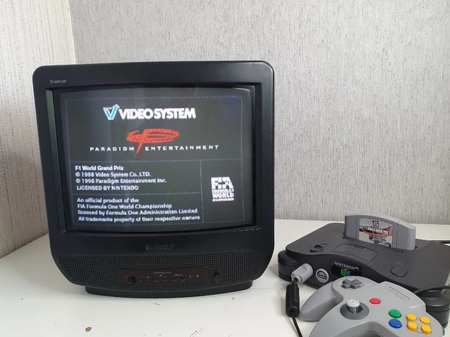 SONY TRINITRON KV-M1441U - 14 inch Retro Gaming CRT TV scart input £120 ...