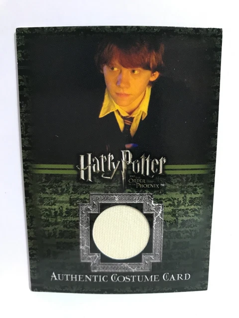 HARRY POTTER ORDER of the Phoenix Costume Card C2 Ron Weasley - 466/560 ...