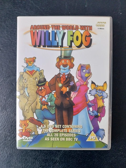AROUND THE WORLD with Willy Fog 5 DVDs für Kinder zum Englischlernen ...