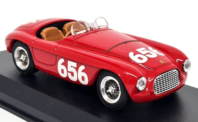 ART MODEL 1/43 Ferrari 166 MM SP Mille Miglia 1950 #656 Diecast Scale ...