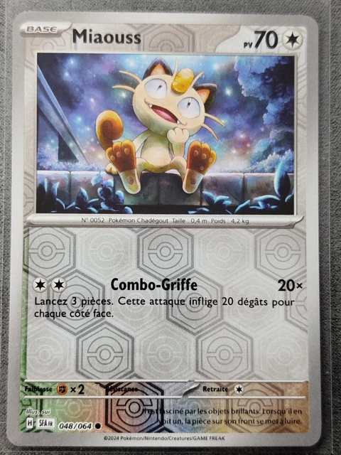 CARTE POKEMON FR - EV06.5 Fable Nébuleuse 048/064 Miaouss Reverse Neuf EUR 1,10 - PicClick FR