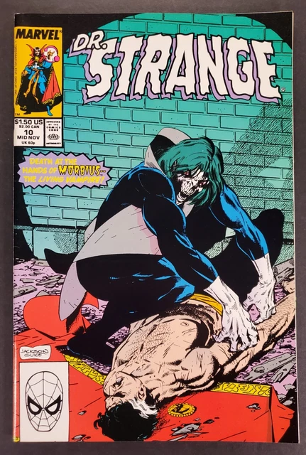 DR. STRANGE SORCERER Supreme #10 1er Victor Strange Marvel Comics 1989 ...