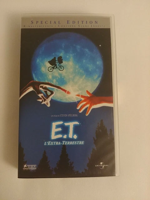 VHS FILM E.T. ET L'EXTRA-TERRESTRE 2002 SPECIAL EDITION Spielberg ...
