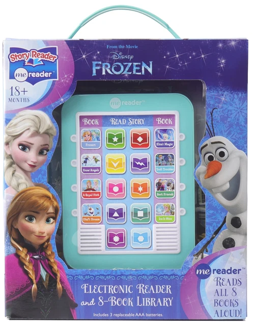 DISNEY FROZEN ELSA, Anna, Olaf, and More! - Me Reader Electronic Reader ...