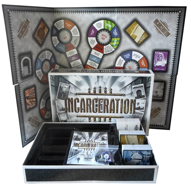 PRISON BOARD GAME from 2001 - INCARCERATION - NEW with SEALED CONTENTS ...