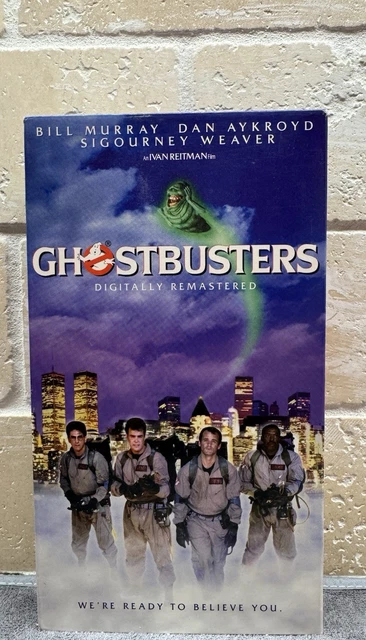 GHOSTBUSTERS - 1999 Digitally Remastered VHS Movie Tape 1984 £8.14 ...