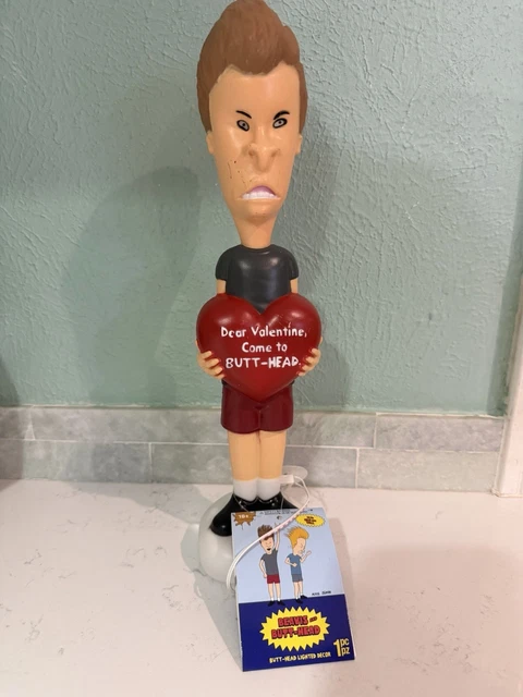 NEW 2026 GEMMY Beavis & Butthead Valentines Day Blow Mold Figure ...