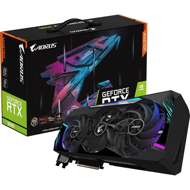 [TESTVIDEO] GIGABYTE GEFORCE RTX 3080 AORUS MASTER 10G Grafikkarte EUR ...
