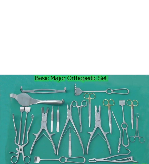 BASIC MAJOR ORTHOPEDIC Set Surgical Instruments $485.00 - PicClick