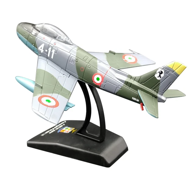1/100 SCALE ITALIAN F-86E fighter Alloy Aircraft model with Display ...