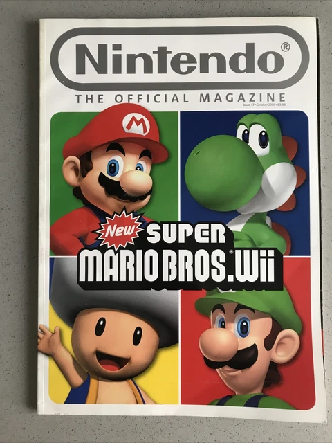 THE OFFICIAL NINTENDO Magazine New Super Mario Bros Wii October 2009 ...