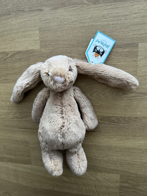 JELLYCAT BNWT SMALL Bashful Bunny Biscuit £63.12 - PicClick UK