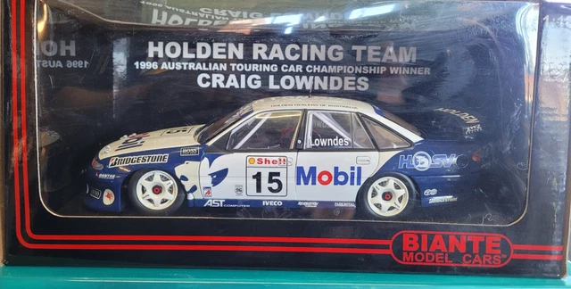 BIANTE DIECAST MODEL 1:18 Holden Racing Team VR Commodore HRT Lowndes ...