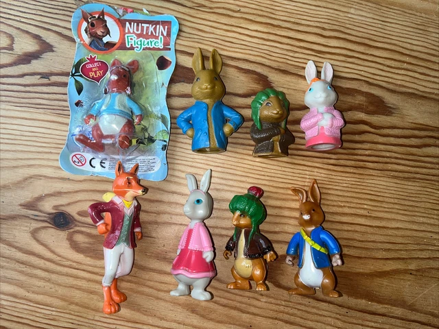 PETER RABBIT CBEEBIES Figure Toy Bundle Mr Tod Nutkin Lily Benjamin ...