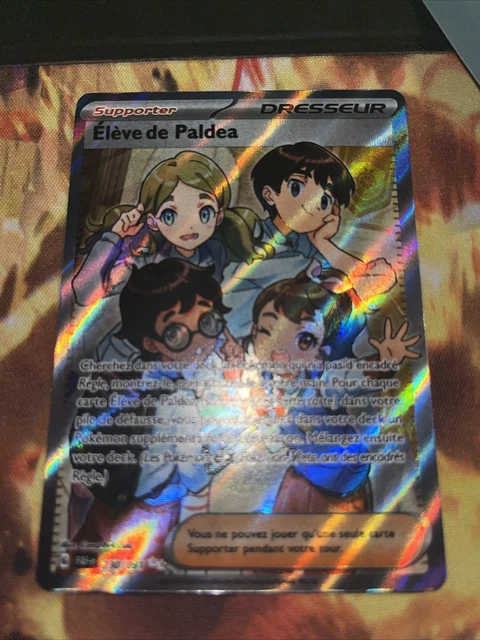CARTE POKÉMON ELÈVE de Paldea 230/091 - FA EV4.5 PAF - Destinées de Paldea - FR EUR 4,99 ...