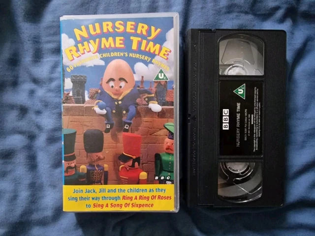 BBC NURSERY RHYME Time VHS VIDEO £24.99 - PicClick UK