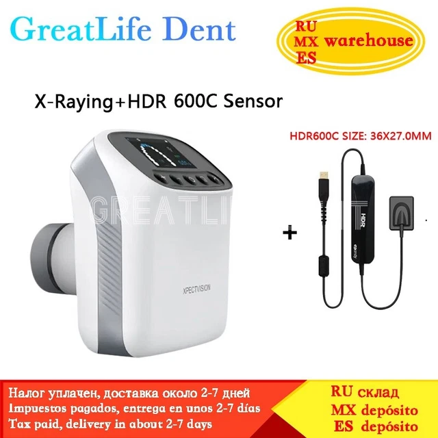 DENTAL X PORTABLE Ray Digital Woodpecker HyperLight Sensor de Rayos X ...