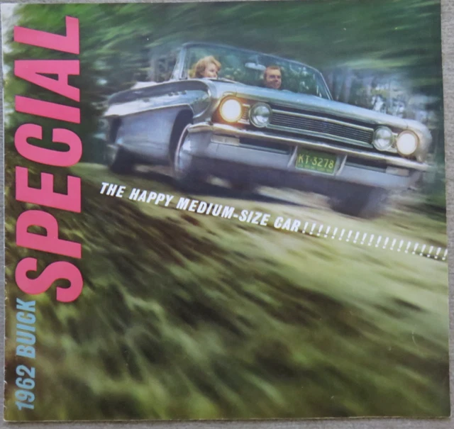 1962 BUICK SPECIAL USA Prospekt Brochure, 12 Seiten EUR 9,95 - PicClick DE