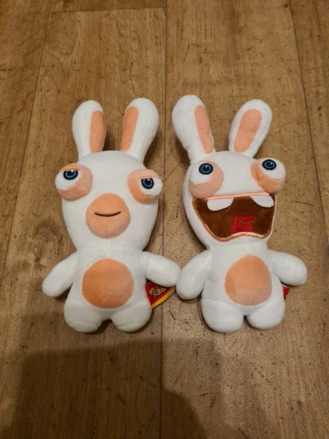 2 X SOFT Toy Rabbids Plush Toys £1.70 - PicClick UK
