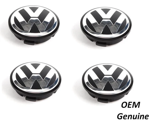 VW WHEEL CENTER Hub Cap Cover 56mm Beetle Golf Touareg Passat GENUINE ...