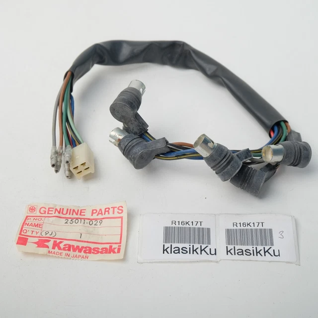KAWASAKI MACH I II III H1 KH500 Meter Socket Harness NOS Genuine 25011 ...