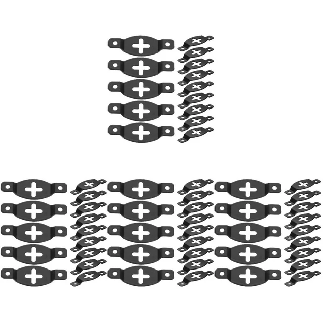 80 PCS Speaker Hanger Plate Audio Speaker Hook Iron Sound Box Hanging ...