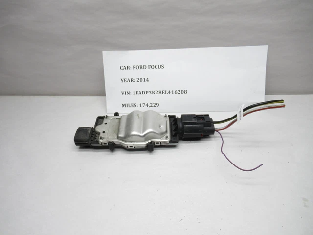 13-18 FORD FOCUS Cooling Fan Control Module W/ Harness 1137328567 Oem ...