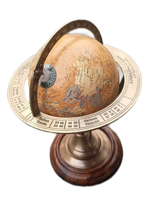 ANTIK MESSING WELT Globus, Lernen, Erde Landkarte, Heim Dekoration ...
