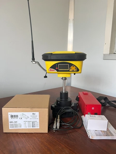 LEICA ICON ICG60 GNSS Antenna Surveying RTK Rover Receiver GPS 60 ...
