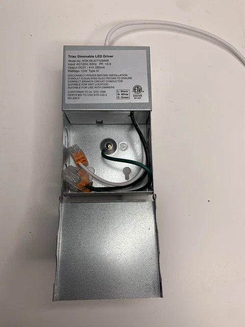 G TRIAC DIMMABLE led driver kok-6ejct12sr05 intertek £17.94 - PicClick UK