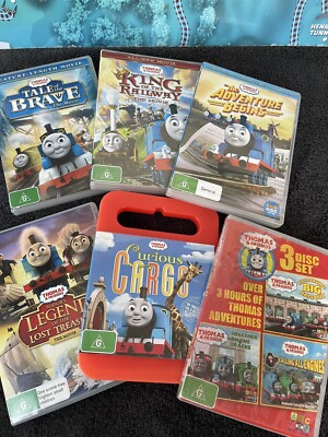 THOMAS AND FRIENDS The Tank Engine DVDs Movies X 6. Bundle Children ...