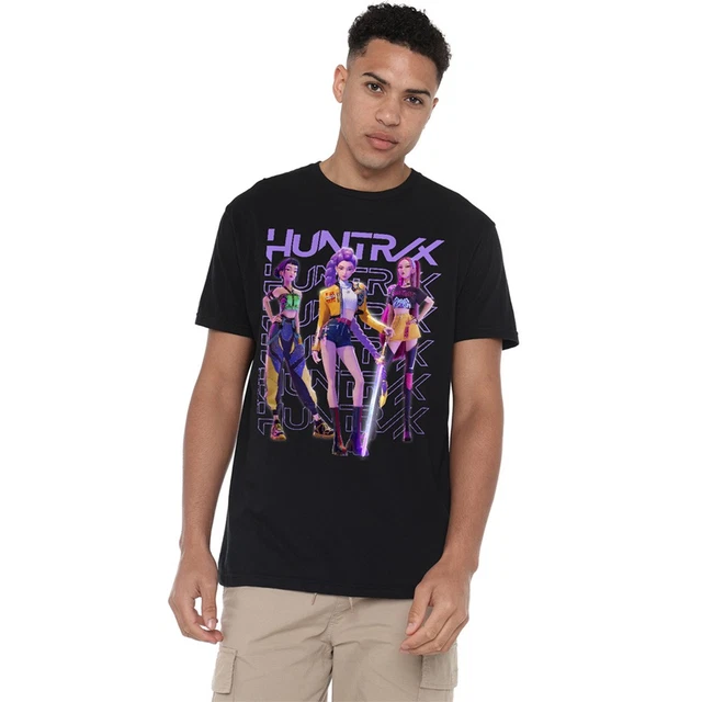 Kpop Demon Hunter Kostüm s s Huntrix Huntr/X Band Pose Back Sweatshirt ...