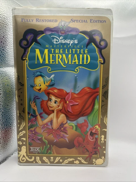THE LITTLE MERMAID VHS 1998 Fully Restored Special Edition Masterpiece £3.16 - PicClick UK