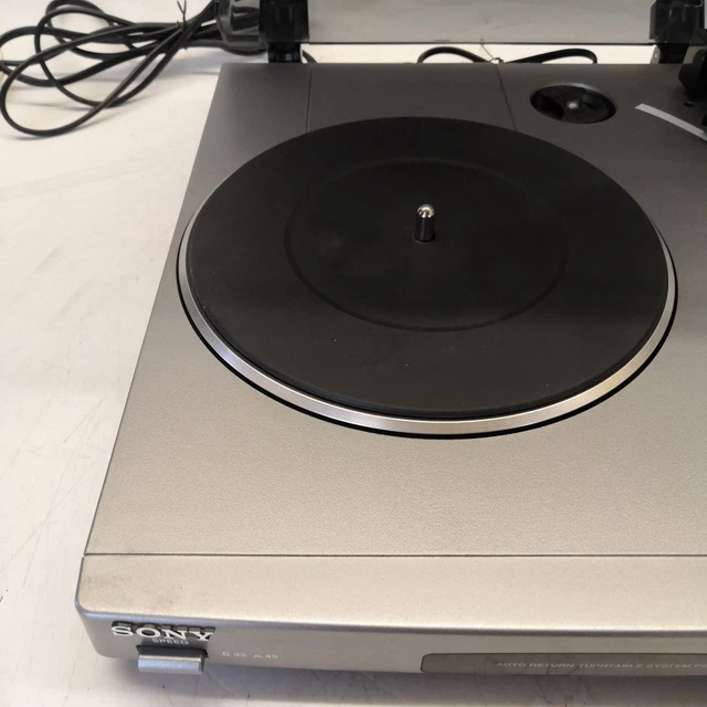 SONY PS-J20 AUTO-RETURN Turntable Record Vinyl Mini *Line/Phono* NEW ...