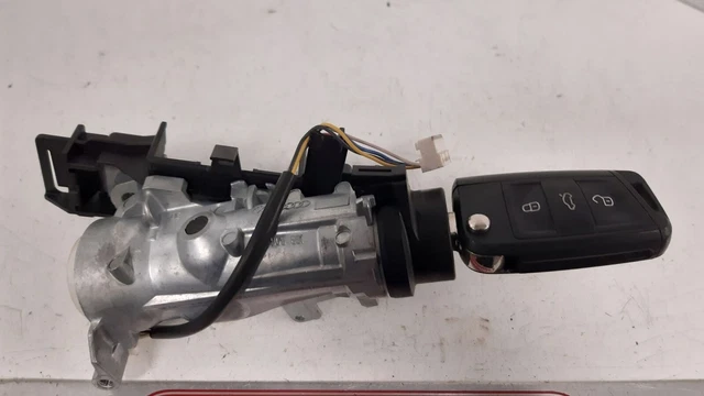 COMMUTATEUR D'ALLUMAGE + CLÉ Volkswagen 2015 1K0905851/5Q0905865A ...